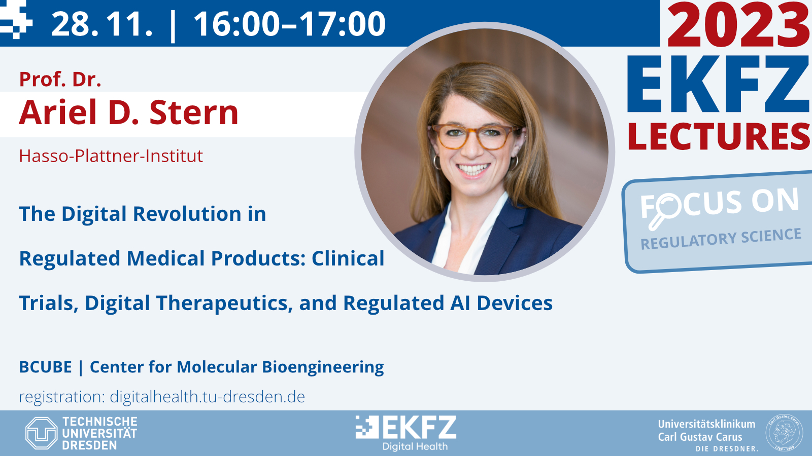 EKFZ | Lecture with Prof. Ariel D. Stern - Else Kröner Fresenius Center ...