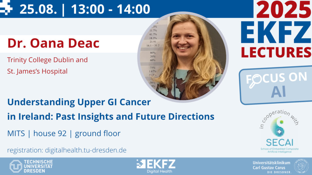 EKFZ Lecture on Understanding Upper GI Cancer in Ireland: Past Insights ...